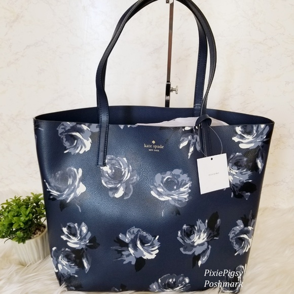kate spade | Bags | Nwt Kate Spade Mya Arch Place Reversible Tote Bag ...